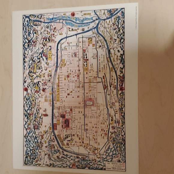 Ikeda Tori | Art | Map Of Saiken Kyo Ezu Taizen By Ikeda Tori 835 | Poshmark